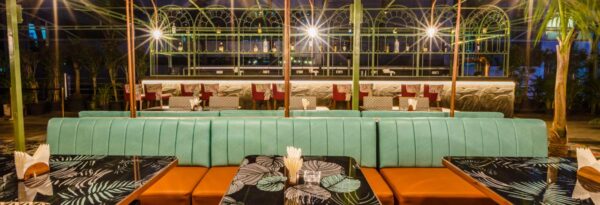 Luxury Modern Rooftop Design Interior For Restaurant and Bar