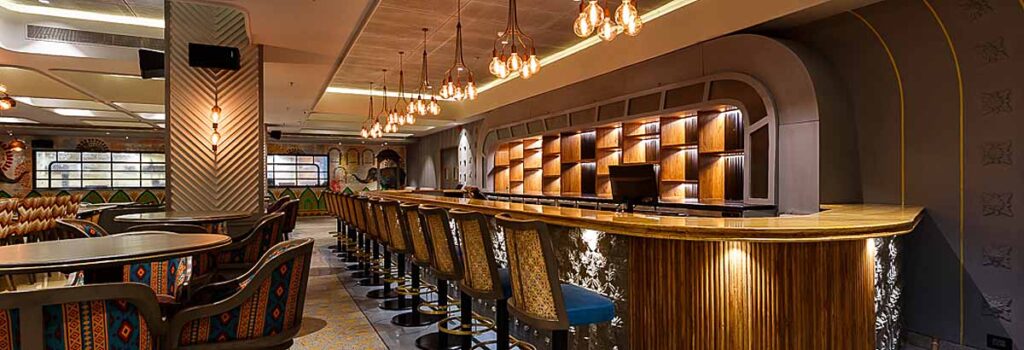 Talli Turmeric Indian Urban Style Interior Design Restaurant
